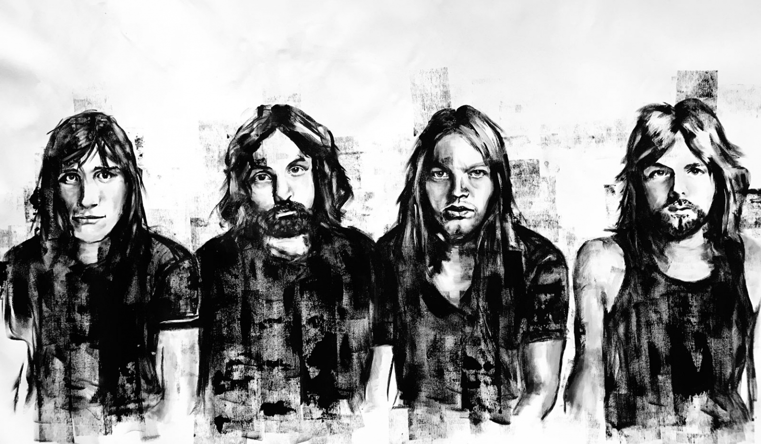 Pink Floyd portrait - Alberto Angiolin